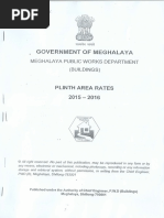 Plinth Area Rates 2023 | PDF