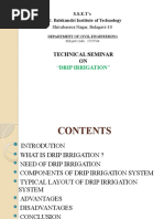 Drip Irigation System, Diagram 1 | PDF | Irrigation | Water Supply