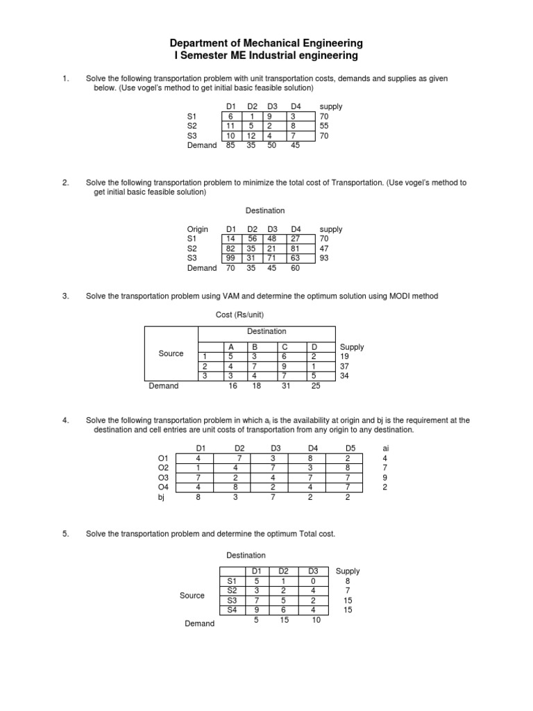 Aor Assignment 2 | PDF | Engineering | Science