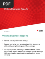 Preparing A Professional Report - Schematic Report | PDF | Book Design | Human Communication