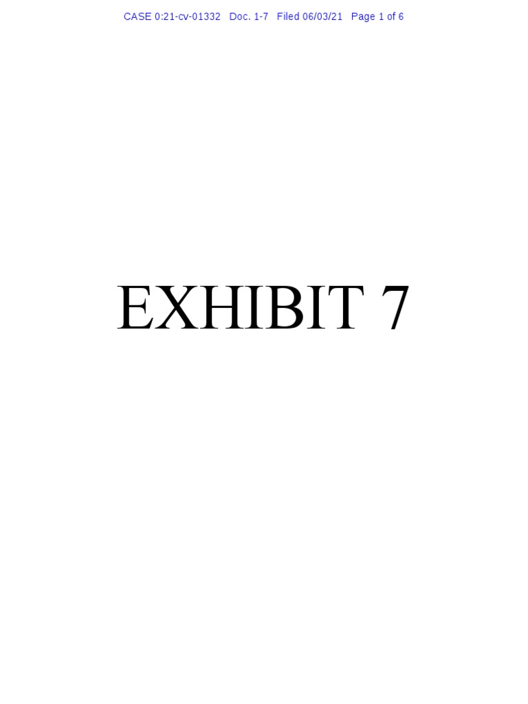 Lindell V Dominion Smartmatic Exhibit 7 | PDF | Government | Voting