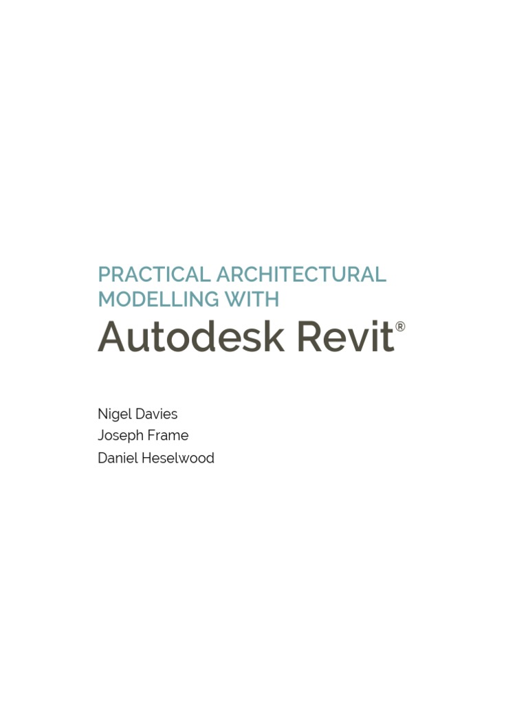 Sanet - ST - Practical Architectural Modelling With Autodesk Revit ...