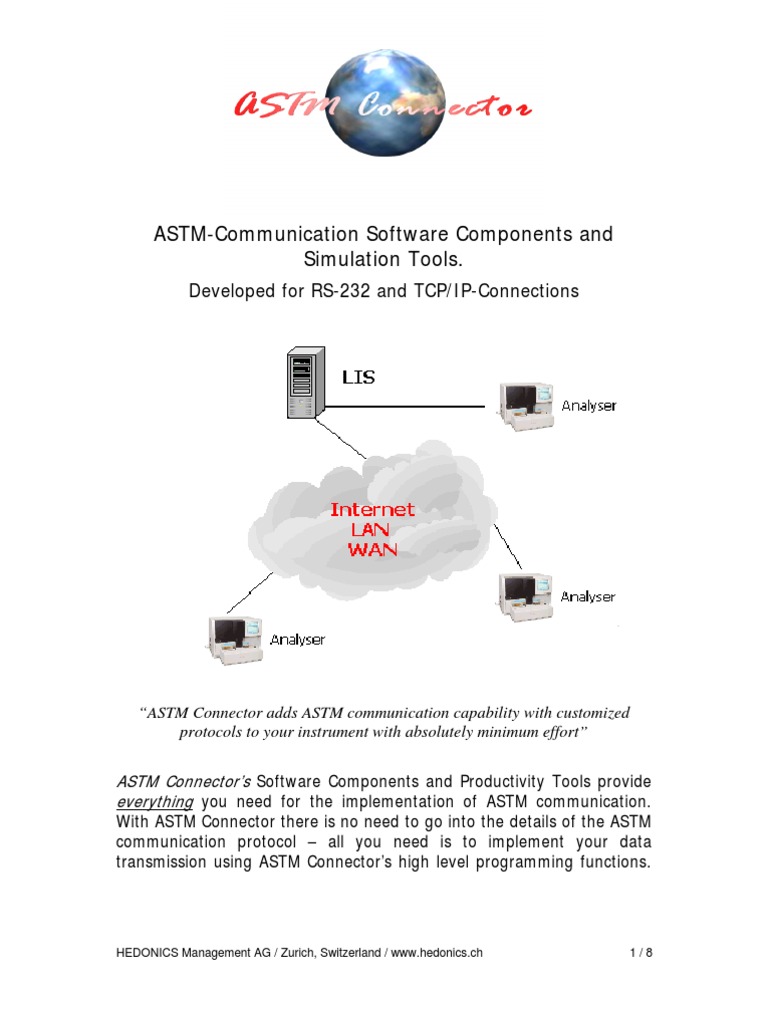 ASTM Connector Information | PDF | Computing | Information Technology