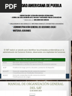 Facultades Del Sat, Agace y Anam | PDF | aduana | Gobierno