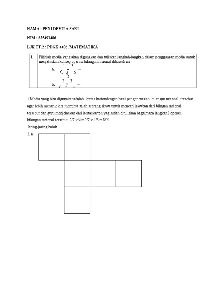 TT 2 MTK | PDF | Metode & Bahan Ajar