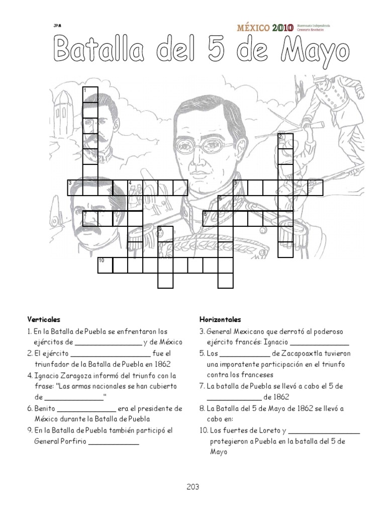Actividades educativas sobre la Batalla de Puebla | PDF | Militares de ...