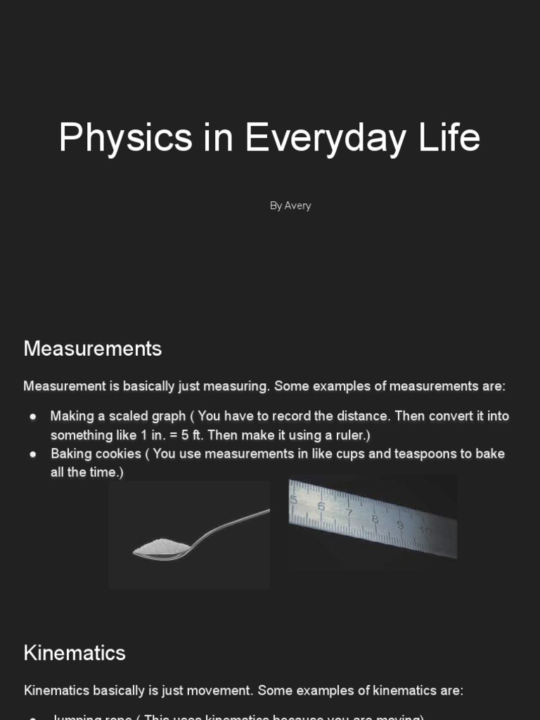 Physics in My Life | PDF | Waves | Electricity