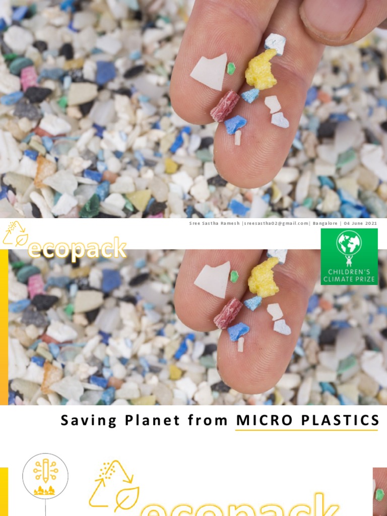 Ecopack - Solutions For Minimizing Impact of Microplastic On Environment | PDF