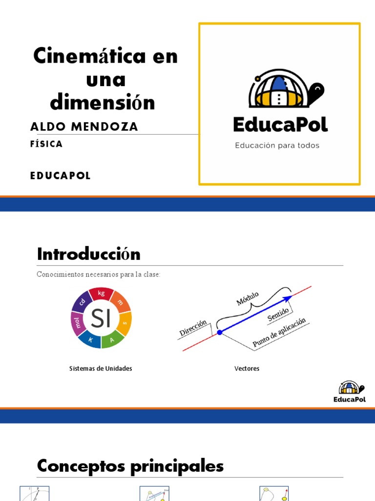 Mruv - Clase | PDF | Velocidad | Espacio