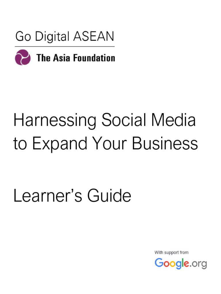 Go Digital ASEAN - Harnessing Social Mesia To Expand Your Business ...
