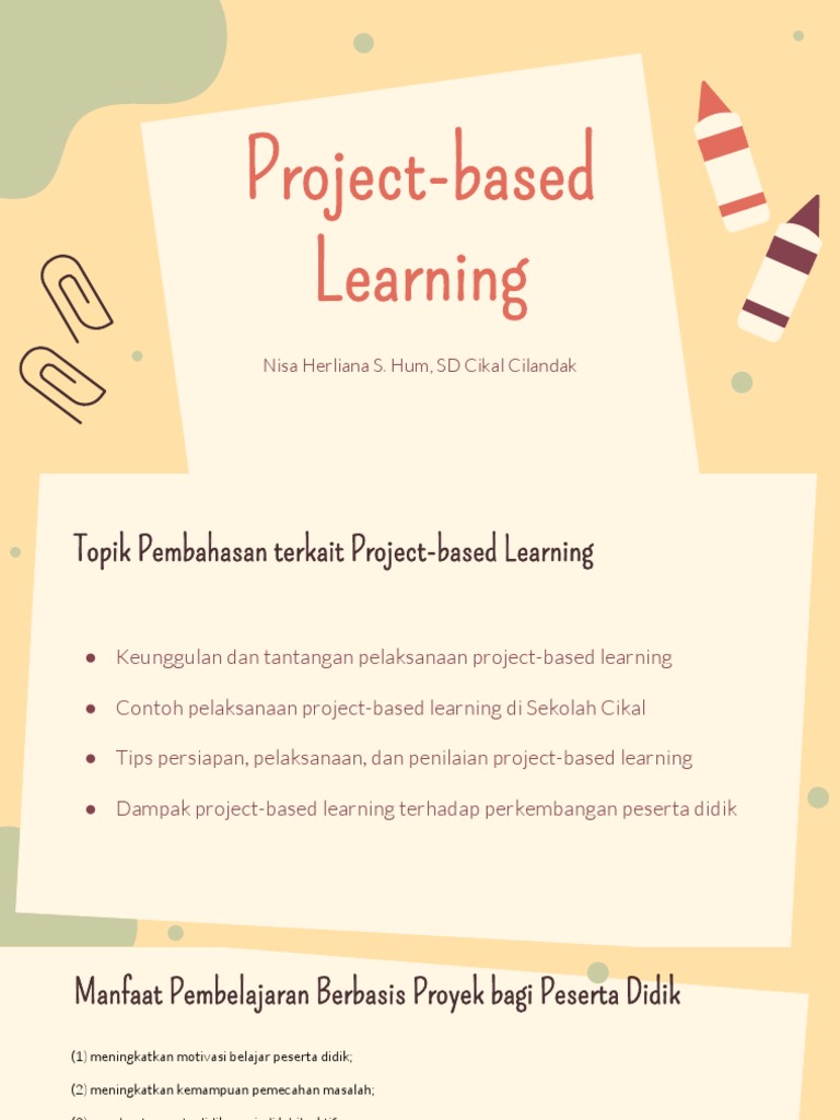 Project Based Learning | PDF