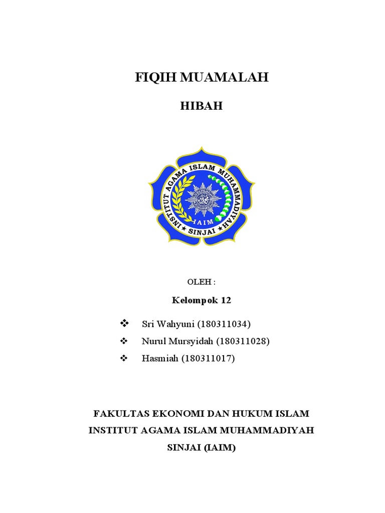 Panduan Fiqih Hibah dalam Islam | PDF | Agama & Spiritualitas