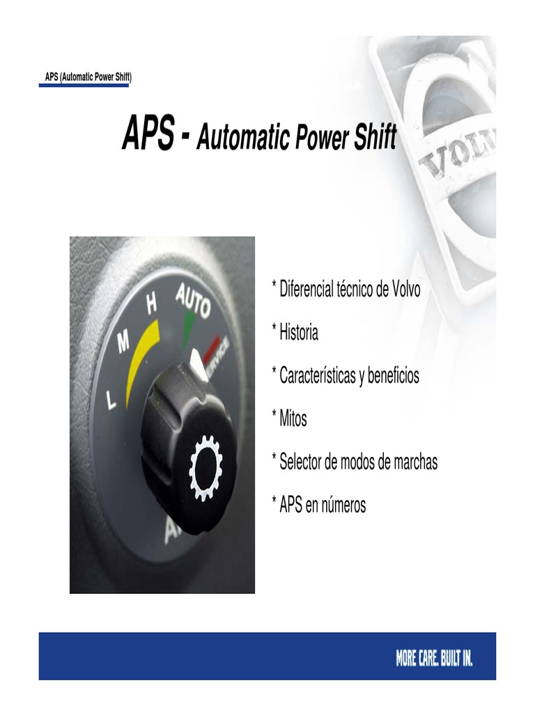 Presentación Sistema APS | PDF | Transmisión (Mecánica) | Vehículos ...