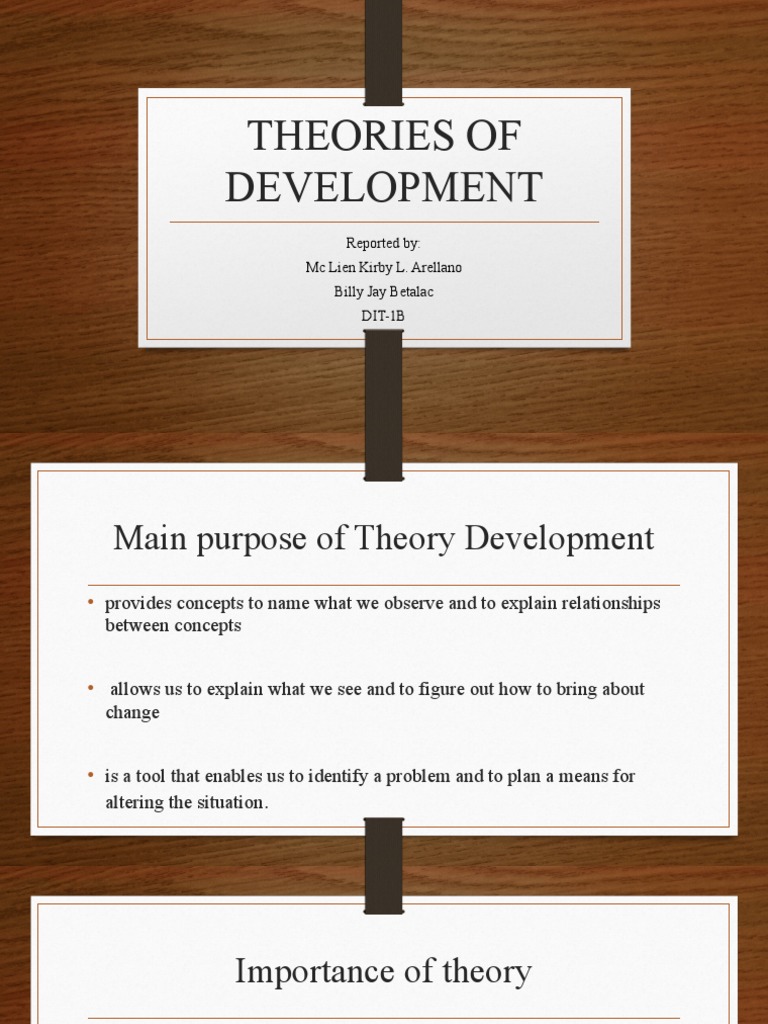 Theories of Development | PDF | Developmental Psychology | Psychoanalysis