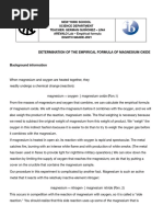 Chemistry SK015 Pre-Lab EXP 1 | PDF | Chemical Compounds | Molecules