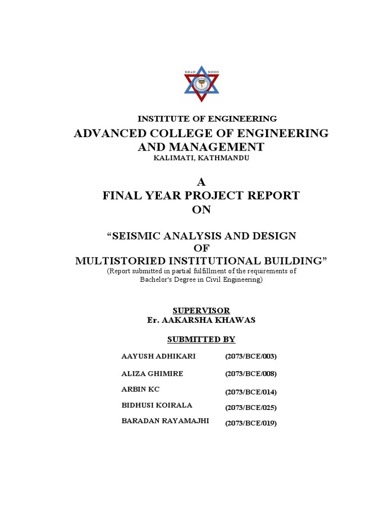 Final Year Project | PDF | Bending | Structural Load
