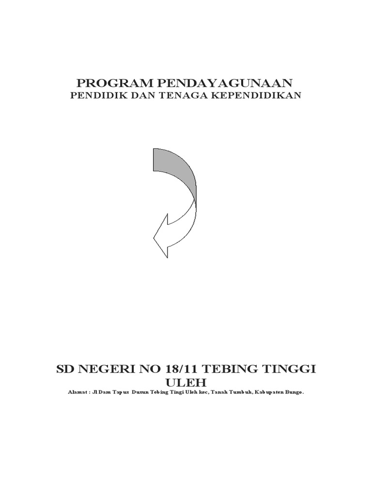 Program Pendayagunaan Pendidik Dan Tenaga Kependidikan | PDF | Karier & Perkembangan