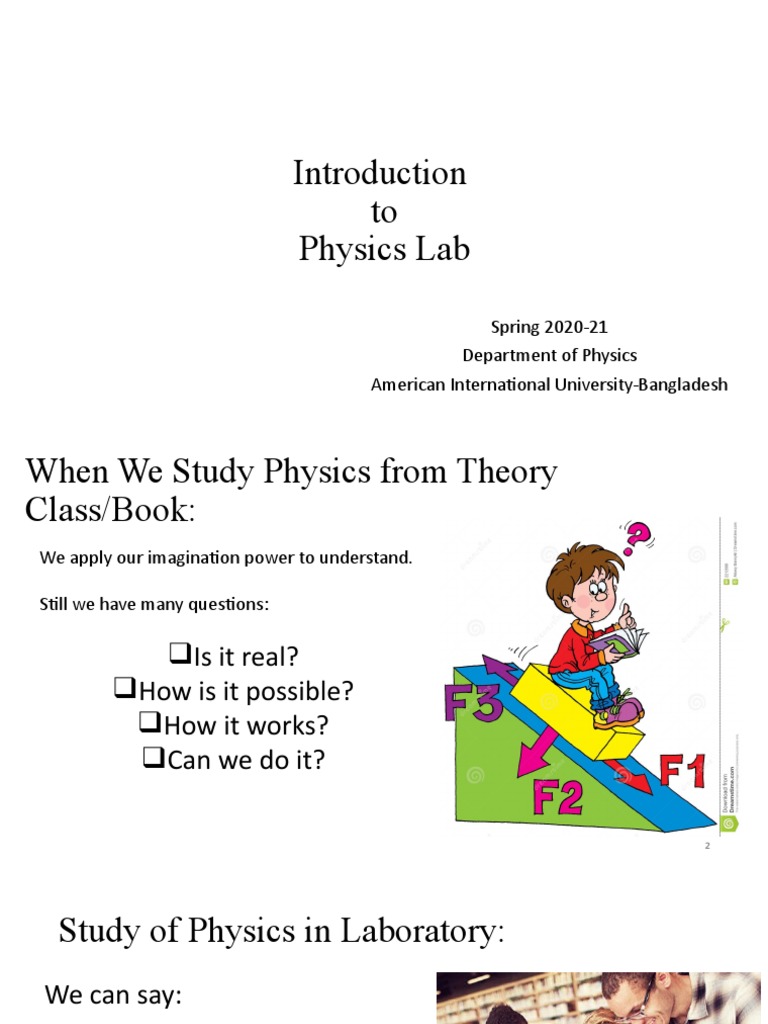 Introduction To Physics Lab 1 | PDF | Electrical Resistance And ...