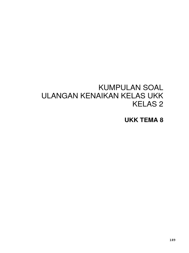 Ukk Tema 8 PDF | PDF