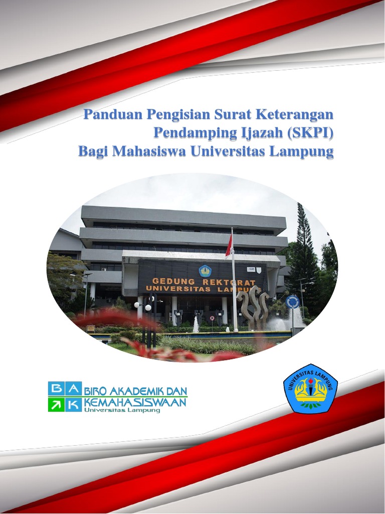Panduan Pengisian SKPI Bagi Mahasiswa Universitas Lampung | PDF