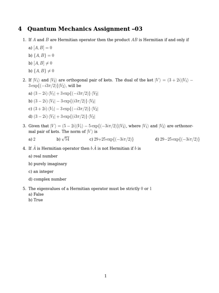 Assign-3-Nptel - Qm-Jan21 - Questions and Solutions | PDF | Analysis ...