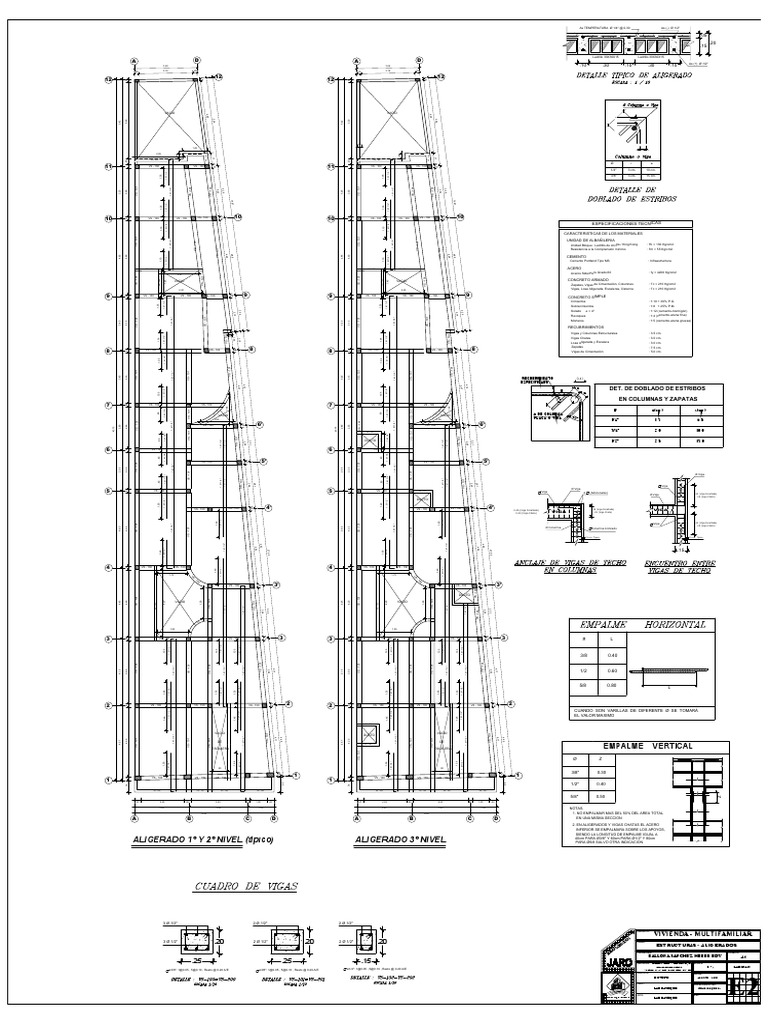 PLANO E2 | PDF | Elementos arquitectónicos | Ley de construcción