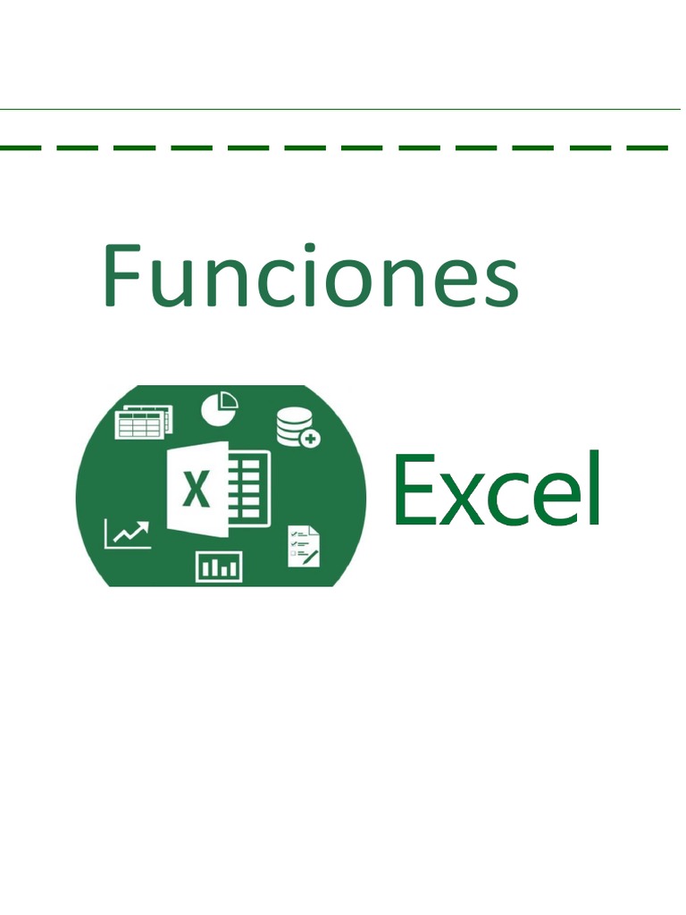 Funciones de Excel | PDF | Microsoft Excel | Hoja de cálculo