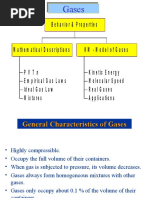 Gas Laws Formula Sheet | PDF | Gases | Mole (Unit)
