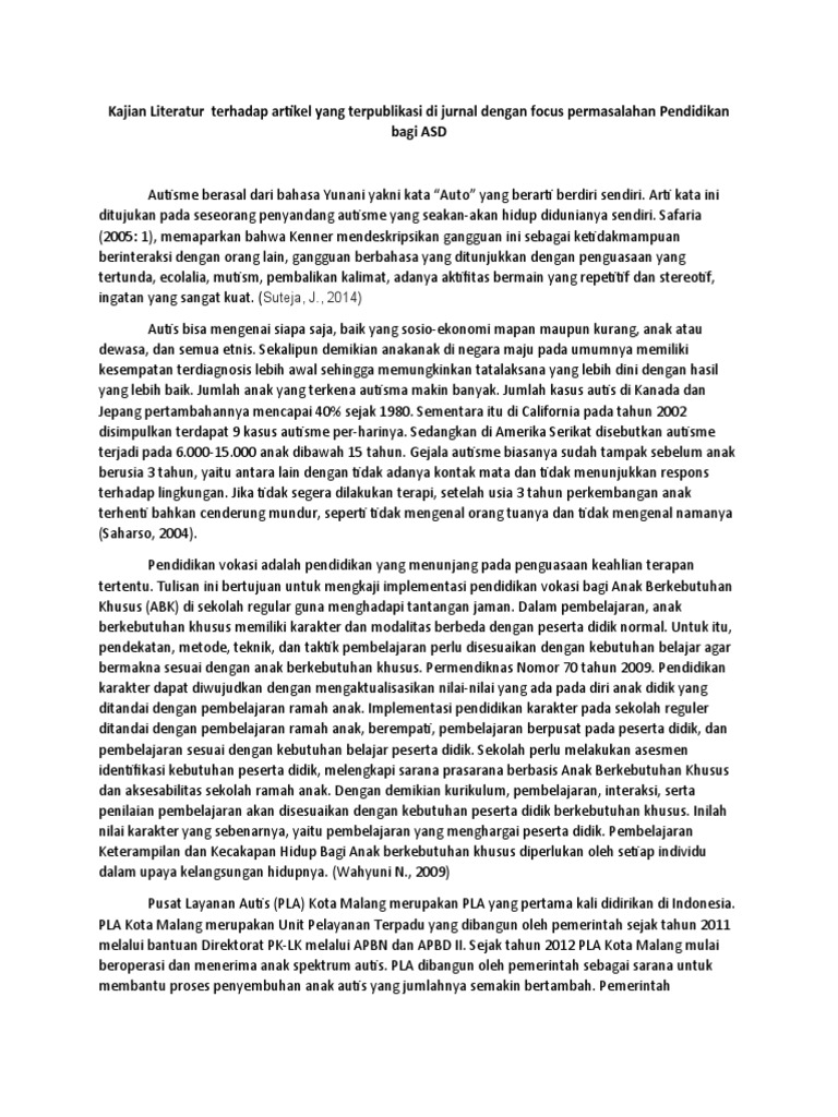 Kajian Literatur Pdf