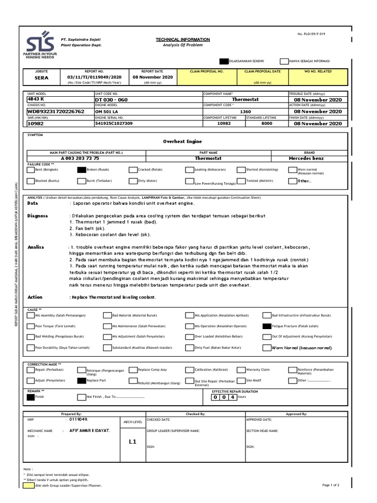 Ti Dt 60 Overheat Engine Pdf