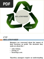 CVP Analysis Formulas Cheat Sheet | PDF