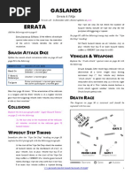 Gaslands Refuelled Quick Reference | PDF | Ammunition | Vehicles