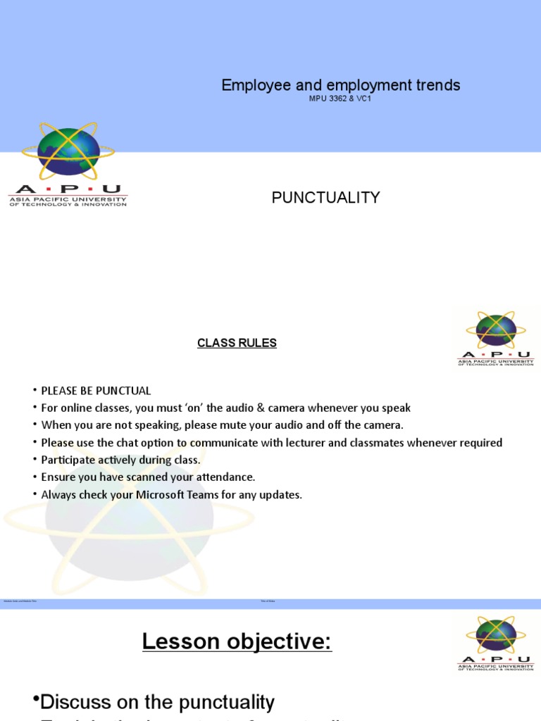 Importance of Punctuality in Work | PDF | Communication | Human Nature
