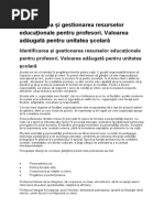 Interpretare Teste Initiale 2019-2020 | PDF