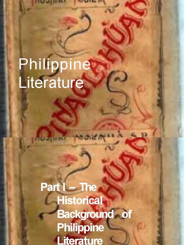 Introduction to Philippine Literature | PDF | Tagalog Language | Epic ...