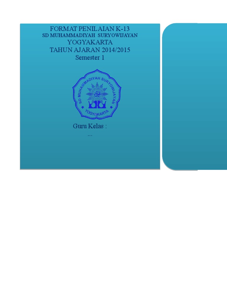 FORMAT PENILAIAN SMT I kl3 | PDF