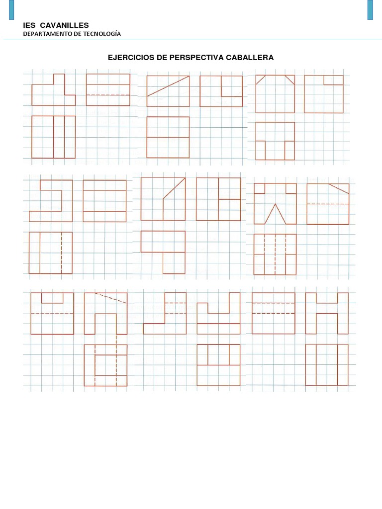 Ejercicios de Perspectivas | PDF