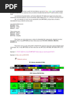 Codigo de Colores RGB PDF | PDF | Tecnología digital | Datos de computadora