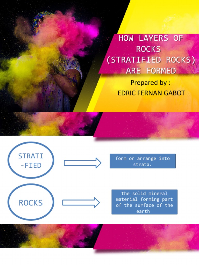 How Layers of Rocks (Stratified Rocks) Are Formed | PDF | Sedimentary ...