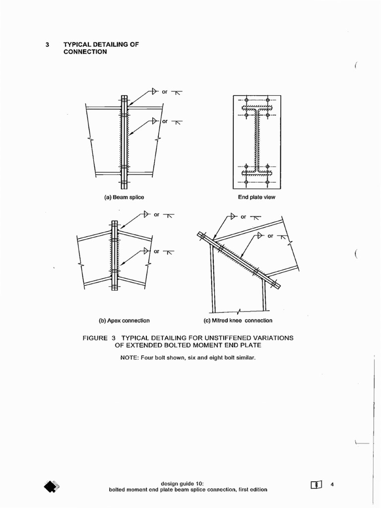 ASI Design Guide 10 - Bolted Moment End Plate Beam Splice Connections ...