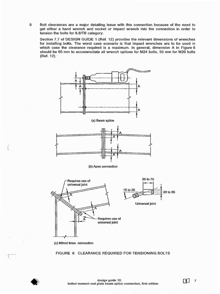 ASI Design Guide 10 - Bolted Moment End Plate Beam Splice Connections ...