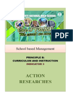 Action Research - 20-2021 | PDF | Reading Comprehension | Behavior ...