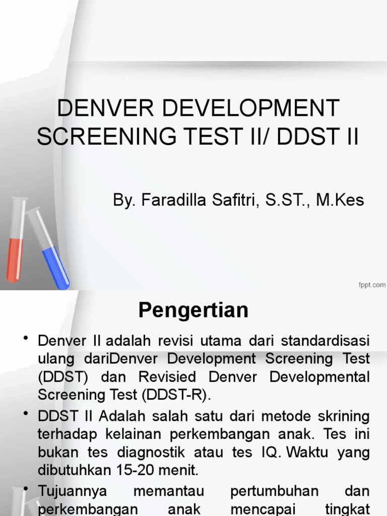 Denver Development Screening Test II | PDF