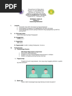 Detailed Lesson Plan Sanhi at Bunga | PDF