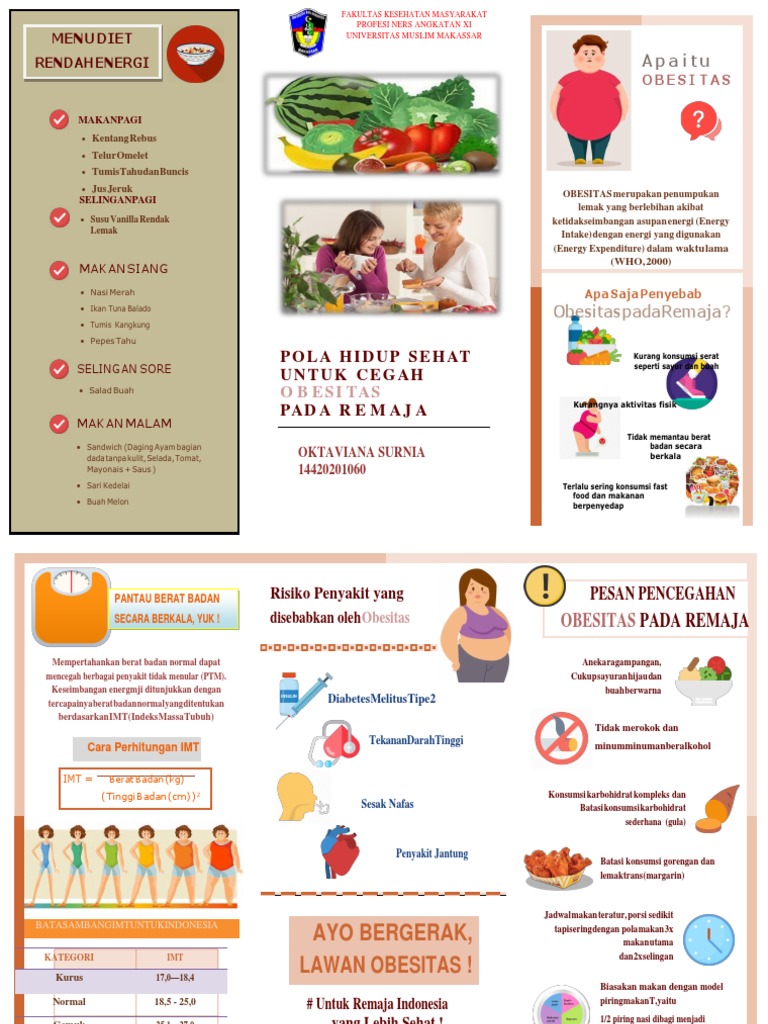Pencegahan Obesitas pada Remaja | PDF