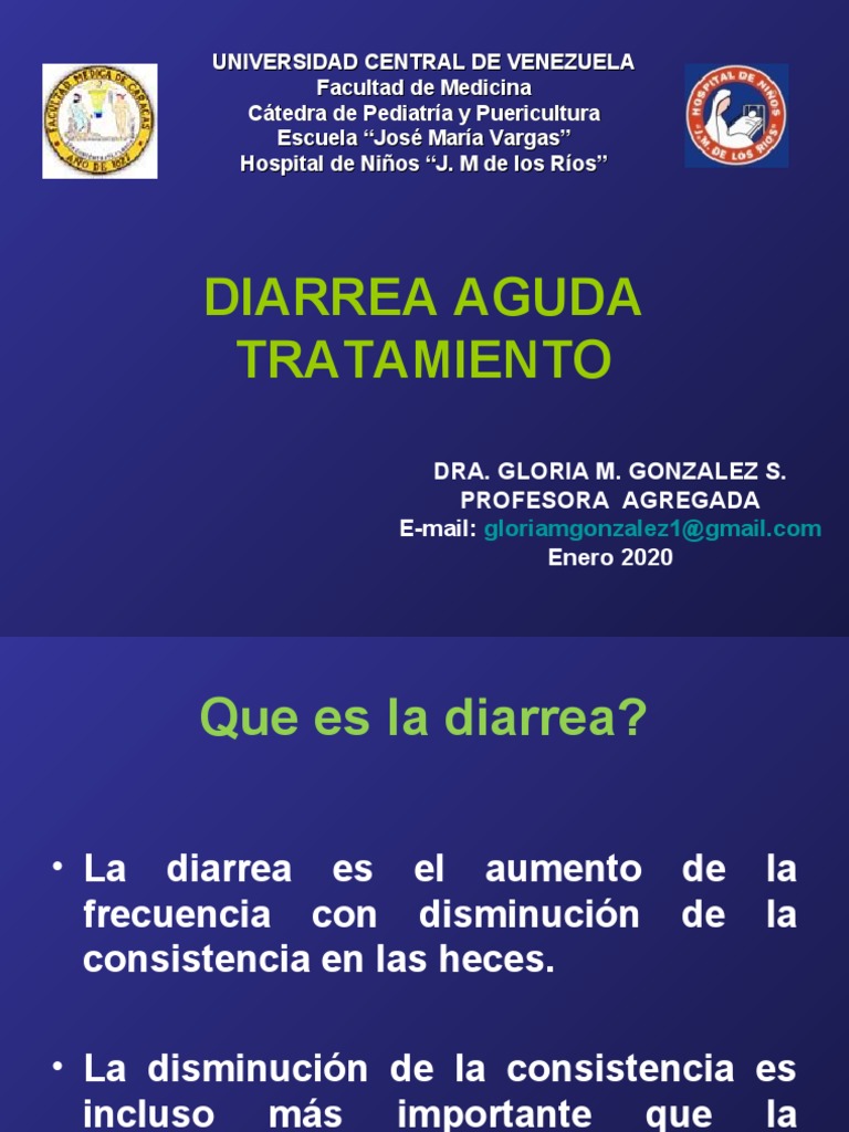 Diarrea en Pediatria | PDF | Diarrea | Heces