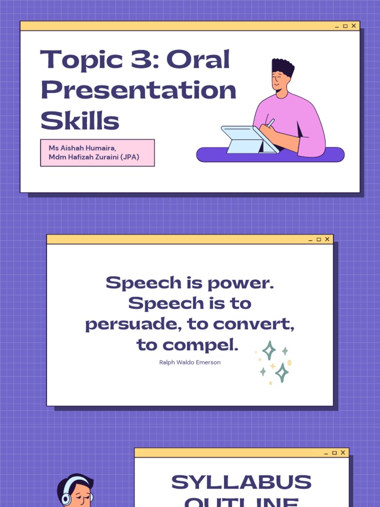 Chapter 3 Oral Presentation Skills | PDF | Human Nature | Human ...