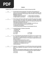 35 Basic Accounting Test Questions | PDF | Debits And Credits | Balance ...