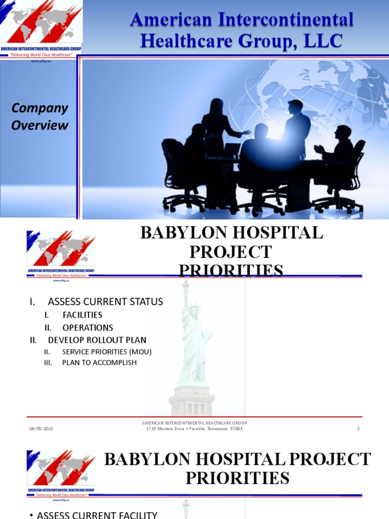 Babylon Presentation | PDF | Health Care | Hospital