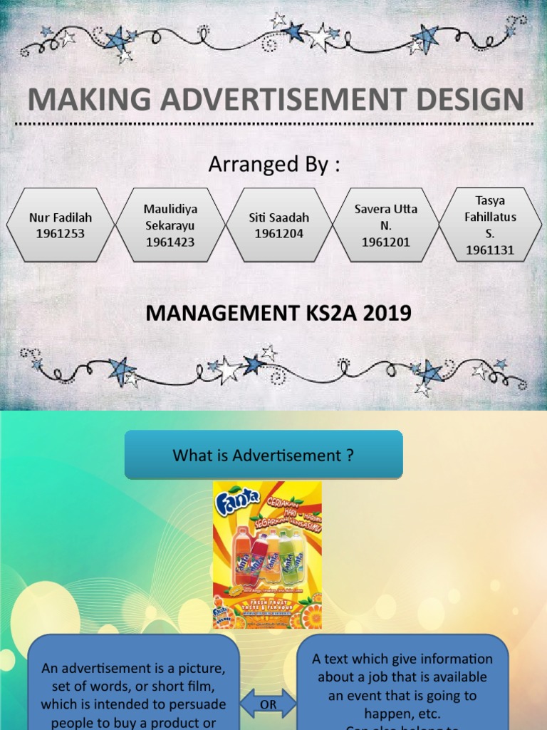 Making Advertisement Design | PDF | Advertising | Brand